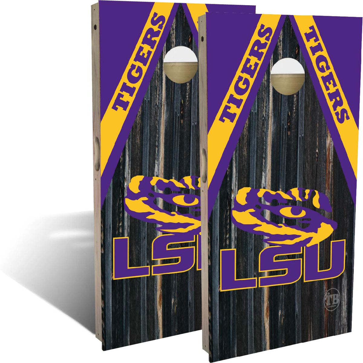 LSU Cornhole Set – TossBossUSA